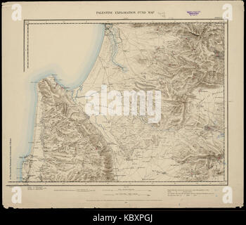 Map of Palestine, early 1800's Stock Photo - Alamy