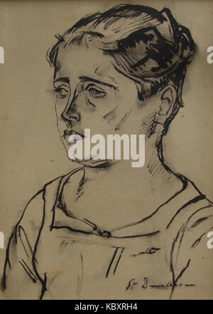 Stefan Dimitrescu Portret de fata Stock Photo - Alamy