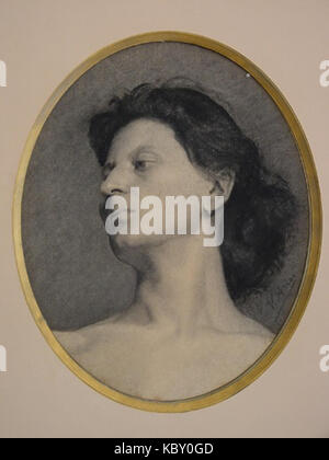 'Estudio de cabeza' by Virginio Arias is a study of the human head ...
