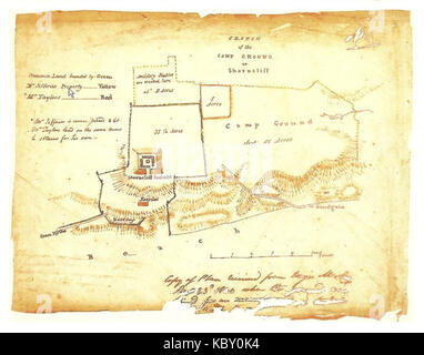 Map of Shorncliffe Camp 1801 Stock Photo - Alamy