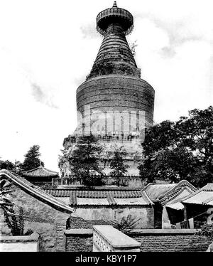 The Pagoda in Pai Ta Sze is a traditional structure, part of a ...