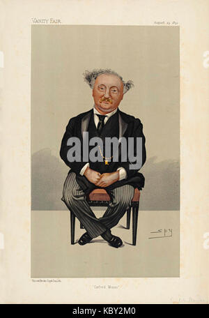 John Stainer Vanity Fair 29 August 1891 Stock Photo - Alamy