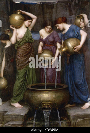 Danaides by John William Waterhouse, 1903 Stock Photo - Alamy