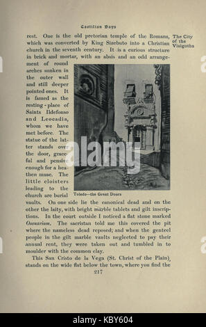 An illustration from the 1903 publication *Castilian Days*, capturing ...