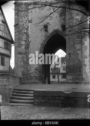 Leonberg Stadtkirche C S Langbein HStAS J 317 Nr 1 Bild 5 Stock Photo ...
