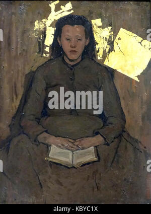 'Pietje met goud' by Suze Robertson features a striking portrayal of a ...