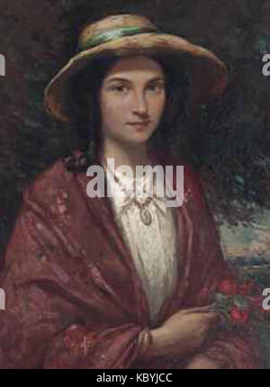 'Portrait of Nelly' by William Kay Blacklock is an intimate portrayal ...