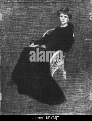 Karel Spillar 1871 1939 Sedici zensky akt Stock Photo - Alamy