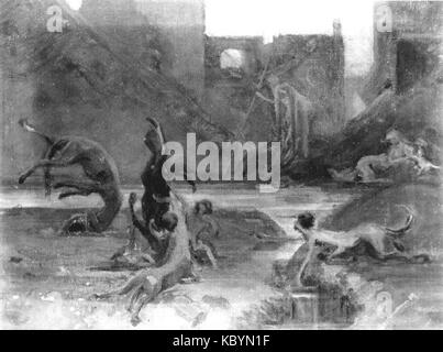 Max Pirner 1854-1924 - Vyjev s kentaury Stock Photo - Alamy