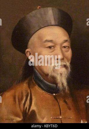 Hubert Vos’s portrait of Li Hongzhang, a prominent Chinese statesman ...