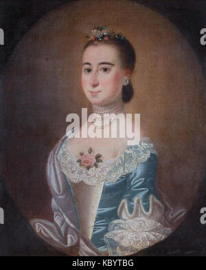 Jeremiah Theus’ portrait of a young Southern woman captures the grace ...