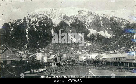 Juneau harbor, Alaska, ca 1897 Stock Photo - Alamy