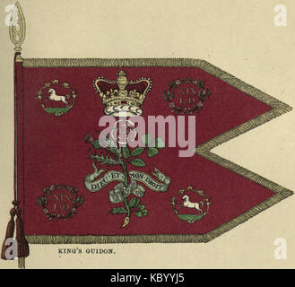 King's guidon of the 19th Light Dragoons. Published 1899 3 19th Light ...