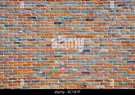 Antique colonial brick wall Stock Photo - Alamy