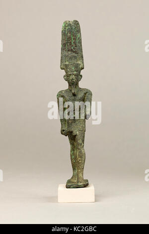 Double feather crown of Amun, Late Period–Ptolemaic Period, 664–30 B.C ...