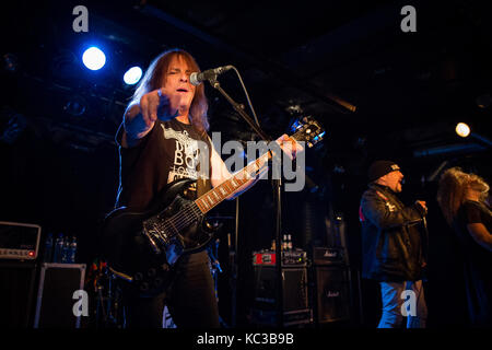The American punk band The Dictators performs a live concert at John ...