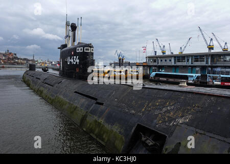 Hamburg U-Bootmuseum U-434 submarine in Germany Stock Photo - Alamy