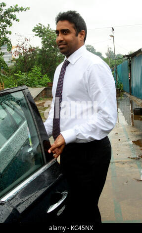 Owner of controversial Perpetual Treasuries Ltd. Arjun Aloysius arrives ...