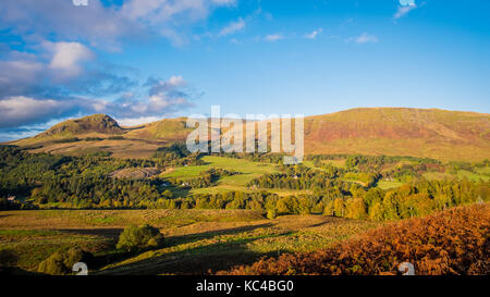 Dumgoyne Hill Campsie Hills Strathblane nr Glasgow Scotland Stock Photo ...