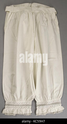 Drawers, 1880s, probably American, cotton Stock Photo - Alamy