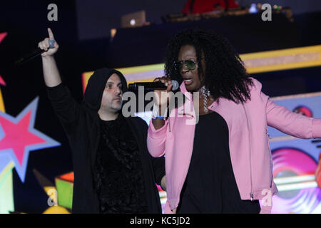 Culture Beat, German Eurodance group, with female singer Jacky Sangster ...