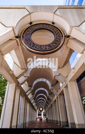 San Francisco Federal Reserve Bank logo sign Stock Photo - Alamy