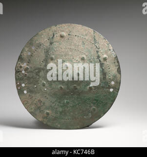 Bronze shield boss, Archaic, 7th century B.C., Etruscan, Bronze ...