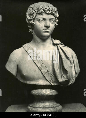 Roman Emperor Geta, marble statue Stock Photo - Alamy