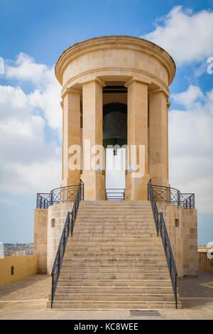 World War II Siege Bell War Memorial from lower viewpoint in the Lower ...