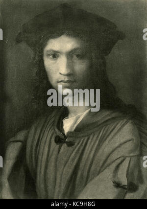 Self-portrait of Italian painter Andrea del Sarto Stock Photo - Alamy