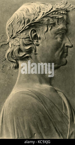 Galba, head statue Stock Photo - Alamy