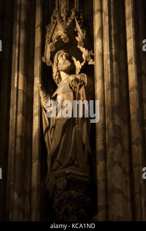 Inside the Dome of Cologne / Kölner Dom Stock Photo - Alamy