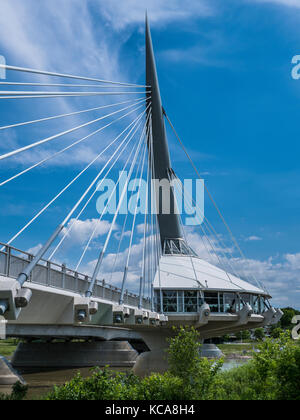 The Forks National Historic Site and the red river, winnipeg, manitoba ...