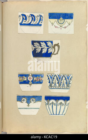 Seven Designs for Decorated Cups, Alfred Henry Forrester Alfred ...