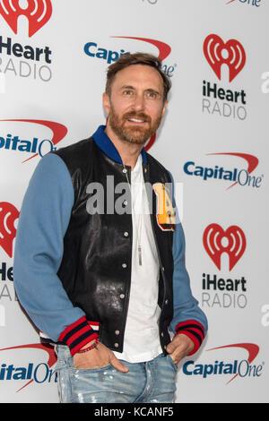 David Guetta during the iHeartRadio Music Festival held at the MGM ...