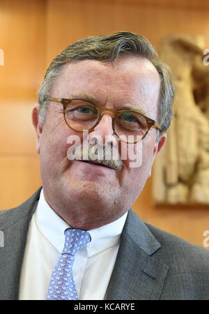 Karlsruhe, Germany. 4th Oct, 2017. The First Senate of the German ...