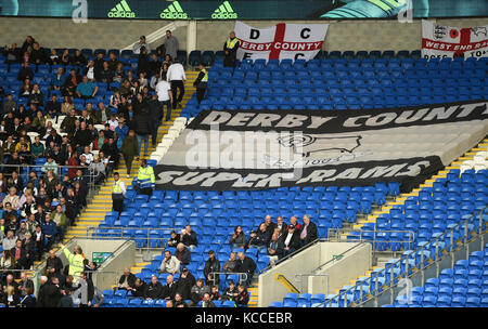 Derby County supporters in the stands during the Sky Bet League One ...