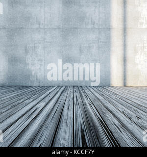 Interior empty room 3D rendering Stock Photo - Alamy