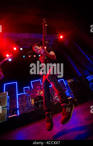 Tord Overland-Knudsen,bassist of the English alternative rock band 'The ...
