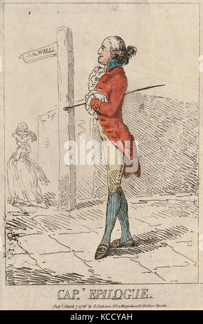 Drawings and Prints, Print, Captain Epilogue, Artist, Publisher, Edward ...