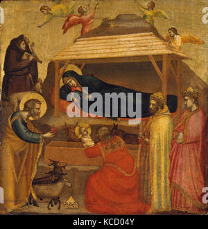 THE ADORATION OF THE MAGI, by Giotto, 1320, Italian Proto-Renaissance ...