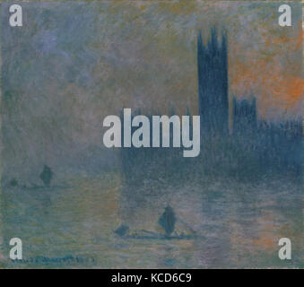 The Houses of Parliament (Effect of Fog), by Claude Monet, 1903–4 ...