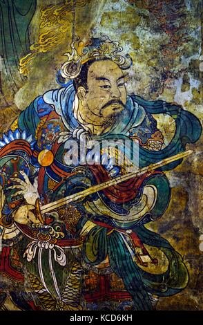 Yuan Dynasty. Detail of Taoist Deities Visit the Celestial Worthy of ...