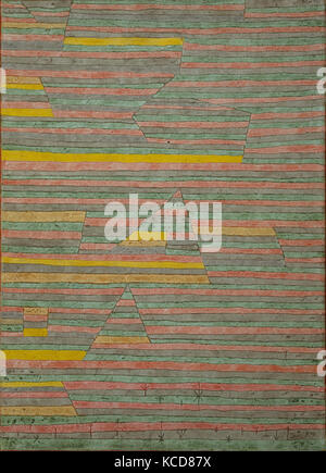 MONUMENTS AT G., by Paul Klee, 1929, Swiss painting, watercolor on ...