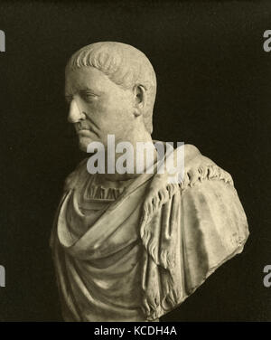 Galba, head statue Stock Photo - Alamy