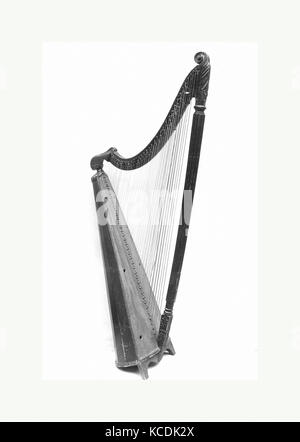 Welsh triple harp Stock Photo - Alamy