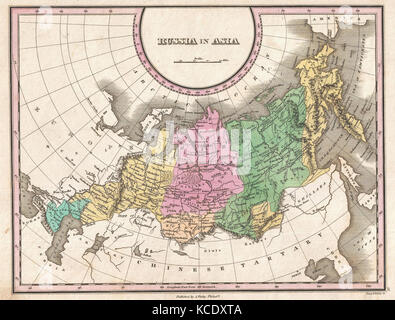 Map - Asia 1827 Stock Photo - Alamy
