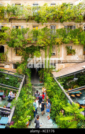 Italy, Lombardy, Milan, 10 Corso Como Cafe restaurant place corso Como ...