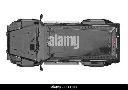 Suv car, top view Stock Photo - Alamy