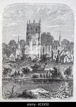 Engraving depicting The Virgin Mary. Dated 18th Century Stock Photo - Alamy